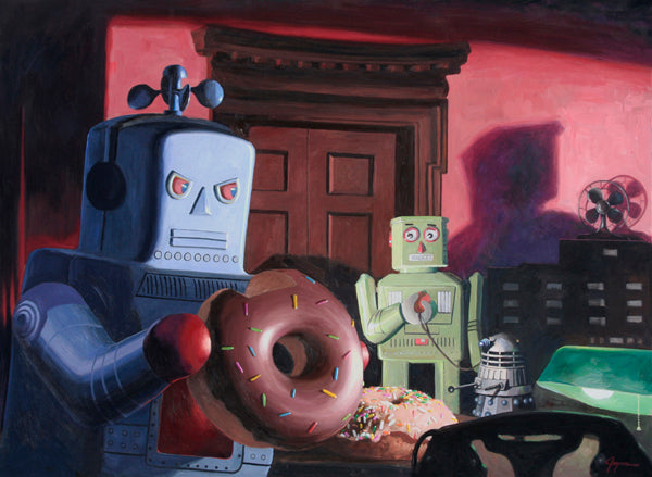 Eric Joyner “DISRUPTED” (Framed Print) – Corey Helford Gallery Print Shop
